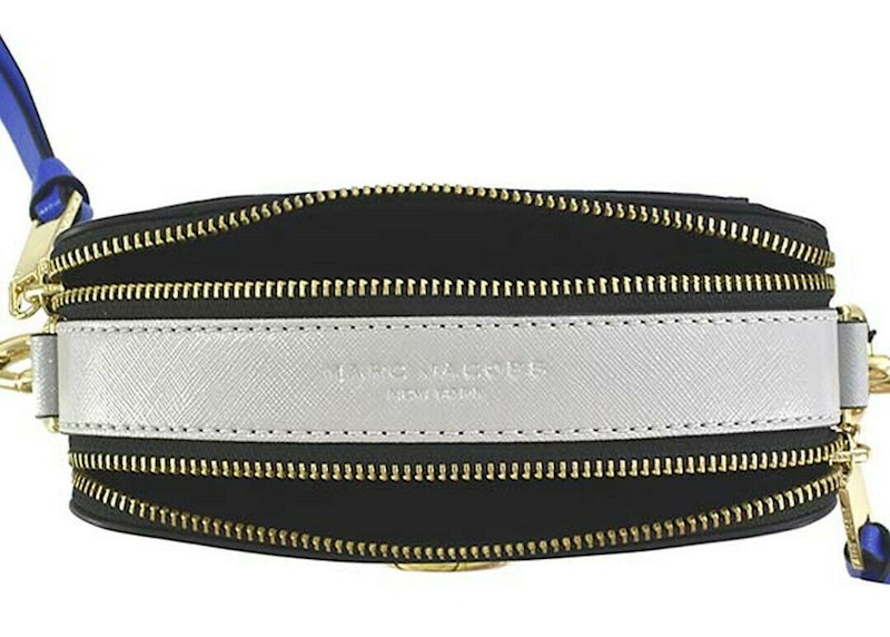 The Marc Jacobs The Snapshot Dazzling Blue Multi in Saffiano Leather ...