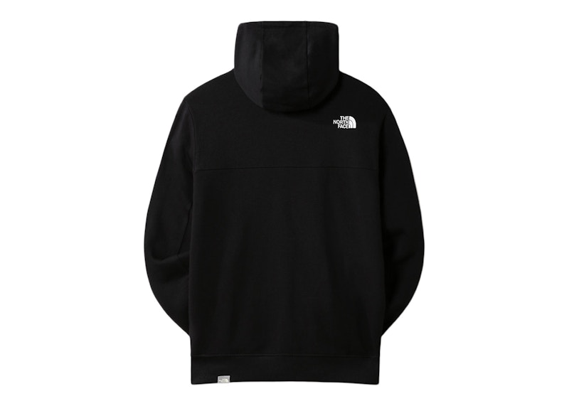 The North Face Icon Full Zip Hoodie TNF Black/White Logo Men's - FW22 - US
