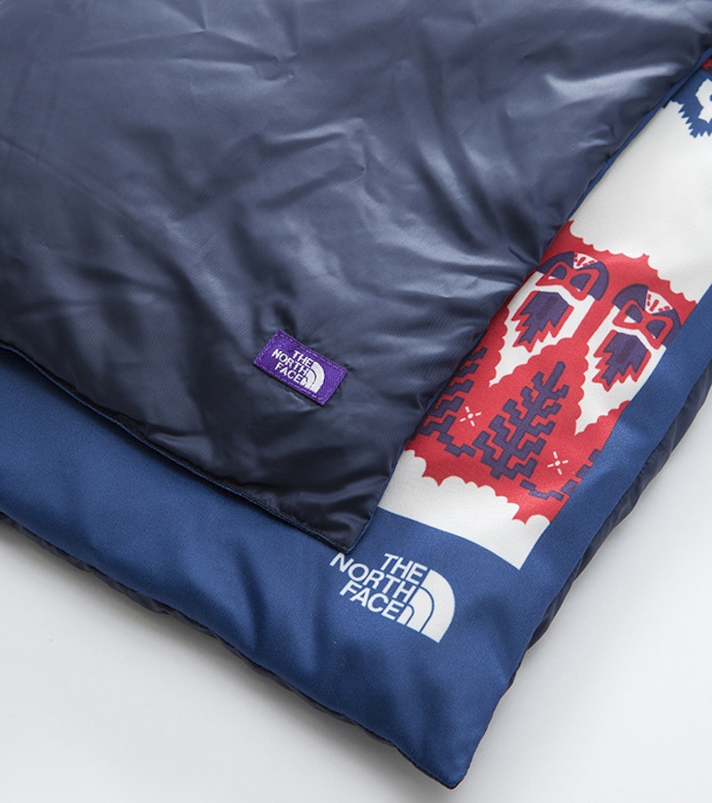 The North Face Purple Label Print Down Muffler Navy Men's - SS19 - US