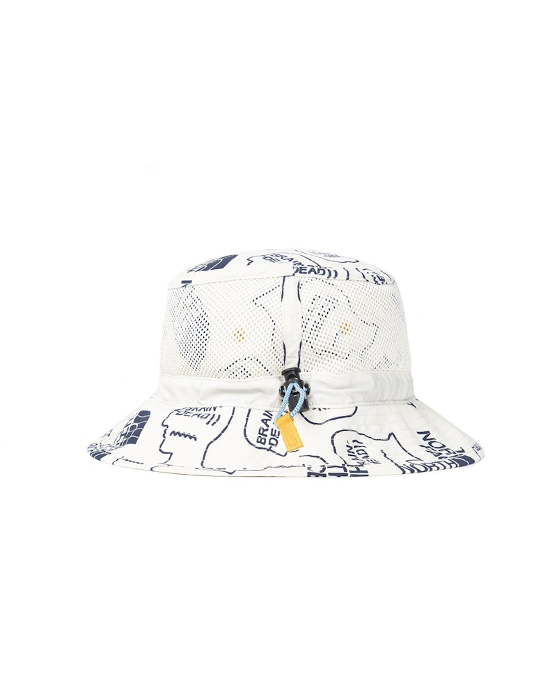 The North Face x Brain Dead Bucket Hat Vintage White - FW20 - US