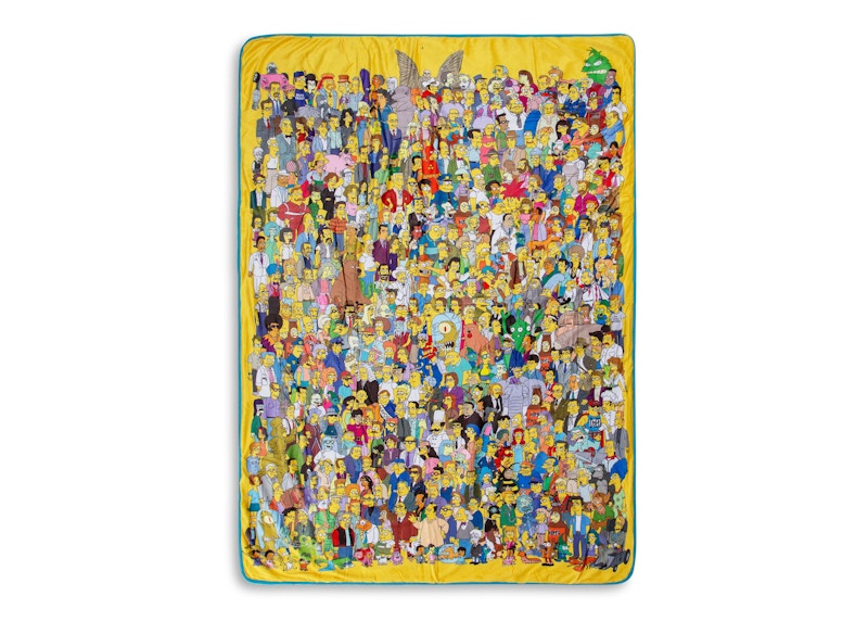 The Simpsons The Simpsons Oversized Fleece Sherpa Throw Blanket - US