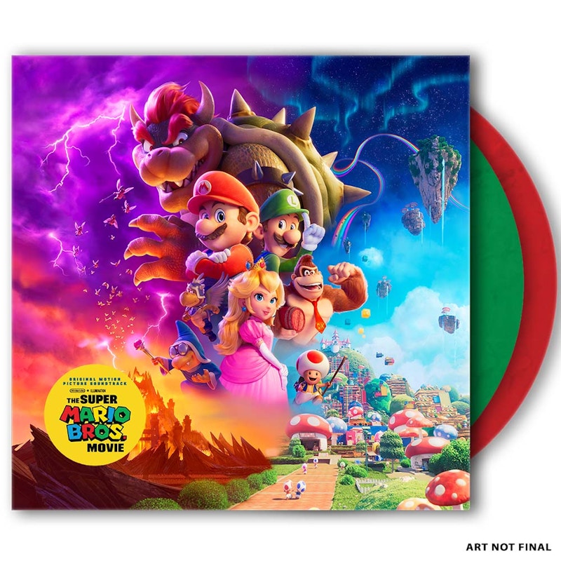 The Super Mario Bros. Movie Original Motion Picture Soundtrack 2XLP ...