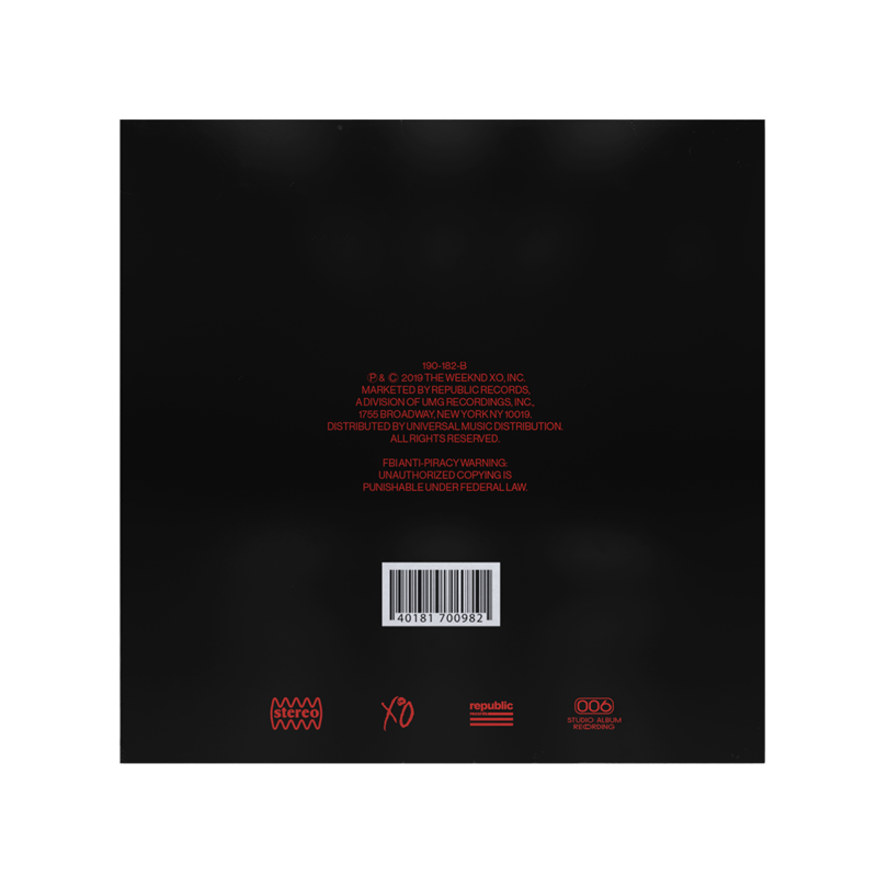 The Weeknd After Hours Signed Holographic Vinyl - US