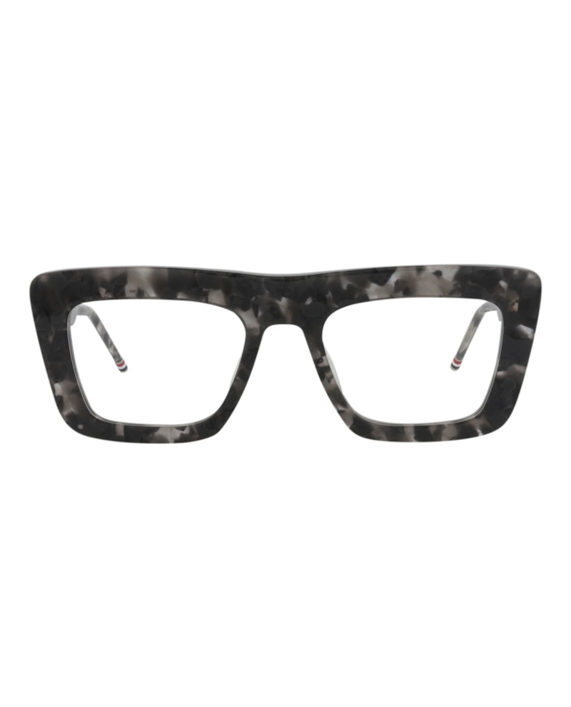 Thom Browne Square-Frame Acetate Optical Frames Grey Tortoise (TBX415 ...