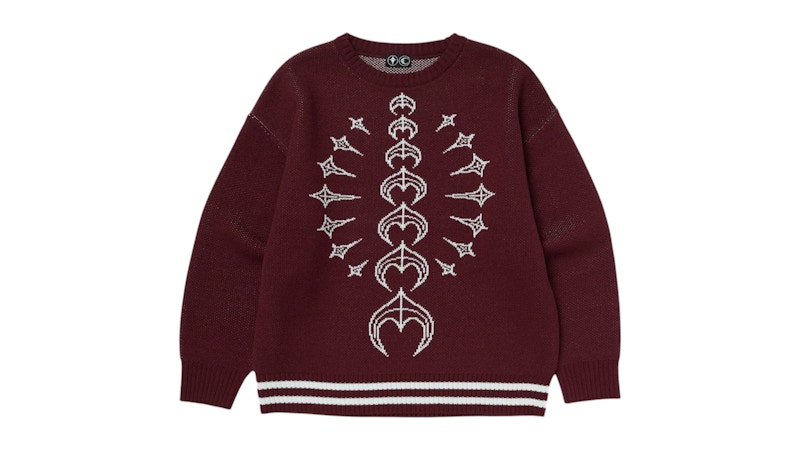 Thug Club TC Bone Knit Sweater Red - SS26 - US