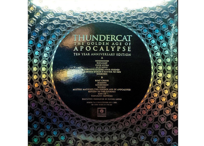 Thundercat The Golden Age Of Apocalypse Deluxe LP Vinyl Translucent Red ...