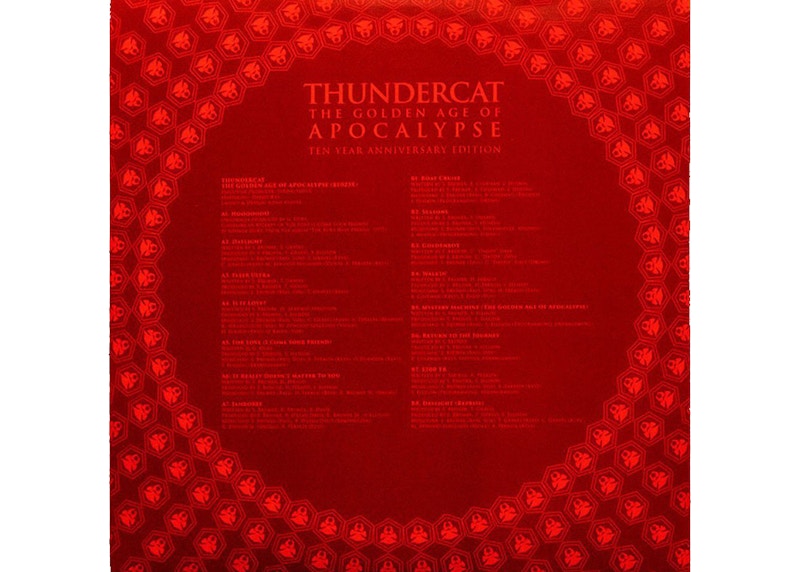 Thundercat The Golden Age Of Apocalypse Deluxe LP Vinyl Translucent Red ...