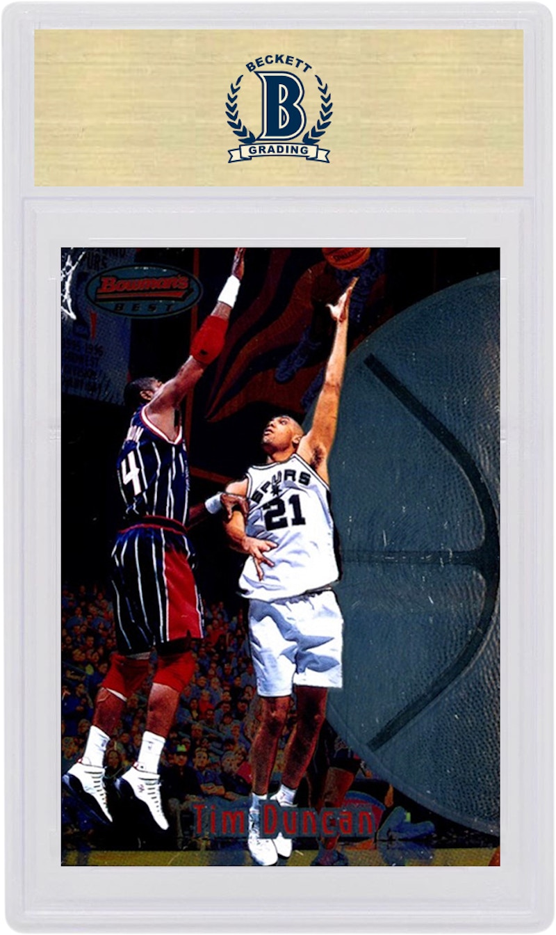Tim Duncan 1997 Bowman's Best Rookie #106 - 1997 - US