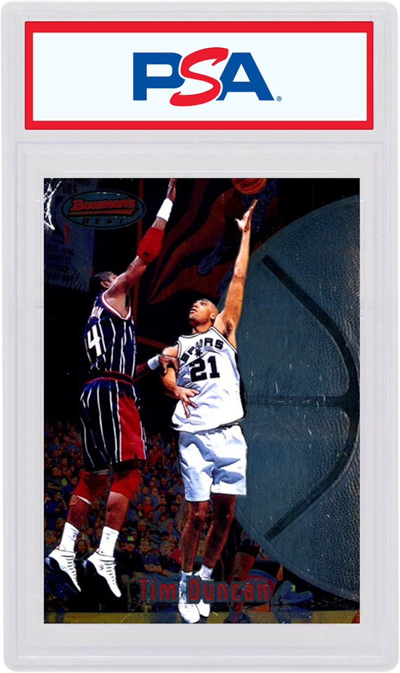 Tim Duncan 1997 Bowman's Best Rookie #106 (PSA or BGS Graded) - 1997 - US