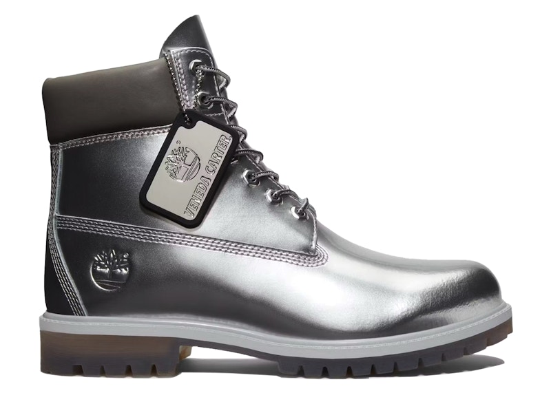 Timberland 6" Premium Boot Veneda Carter Silver Homme - Style TB0A6D9M ...
