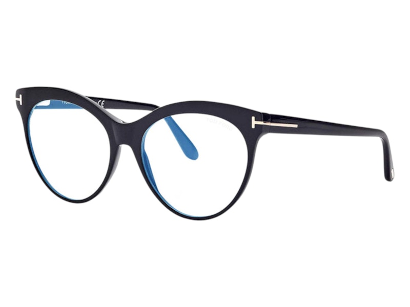 Tom Ford Cat Eye Eyeglasses Black (FT5827-B 001) in Acetate - US