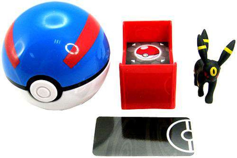 Tomy Pokemon Catch n Return Pokeball Umbreon & Great Ball Figure Set - US