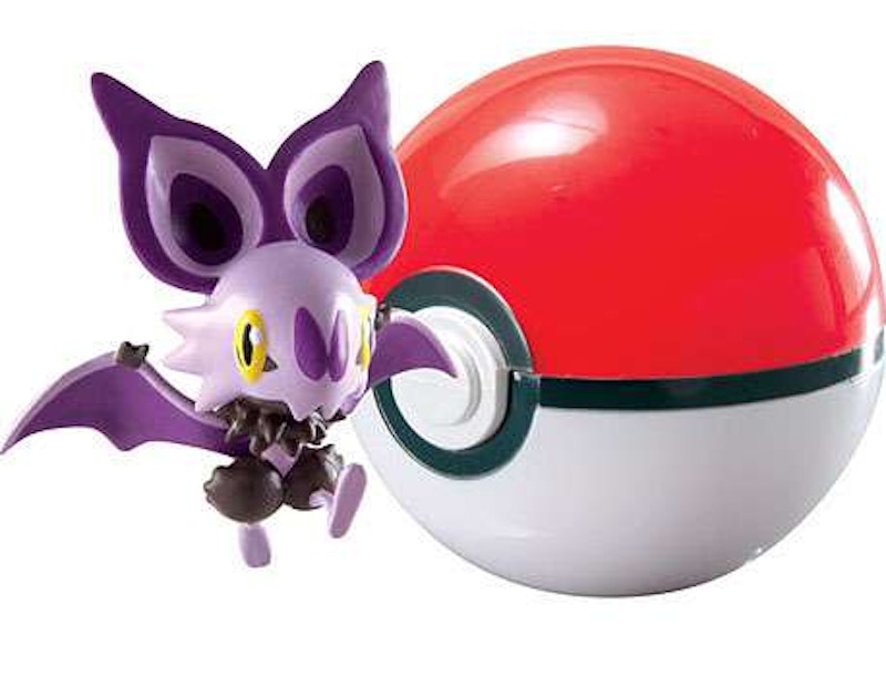Tomy Pokemon Clip n Carry Pokeball Noibat with Poke Ball Figure Set - KR