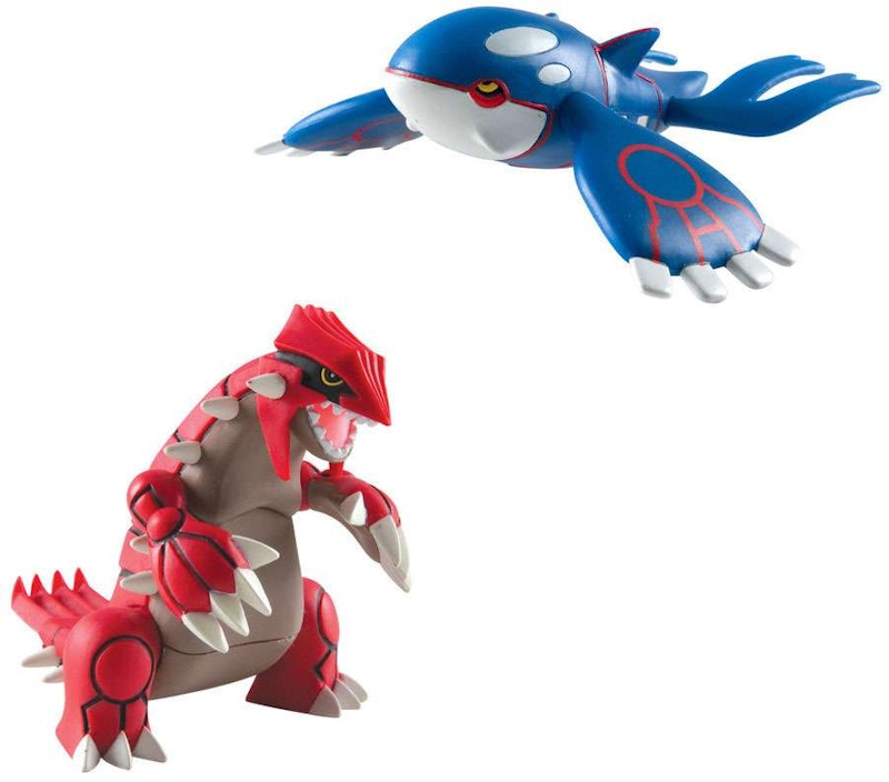 Tomy Pokemon Groudon & Kyogre Figure (Set of 2) - US