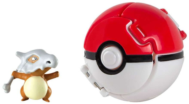 Tomy Pokemon Throw 'n' Pop Pokeball Cubone & Poke Ball Figure Set - US