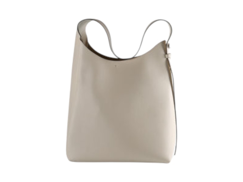 Tory Burch Romy Hobo Bag Light Cream in Leather - US