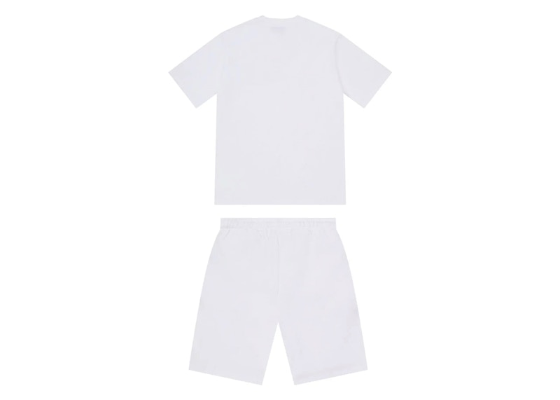 Trapstar De-Con Arch Short Set White/Blue Men's - SS23 - US