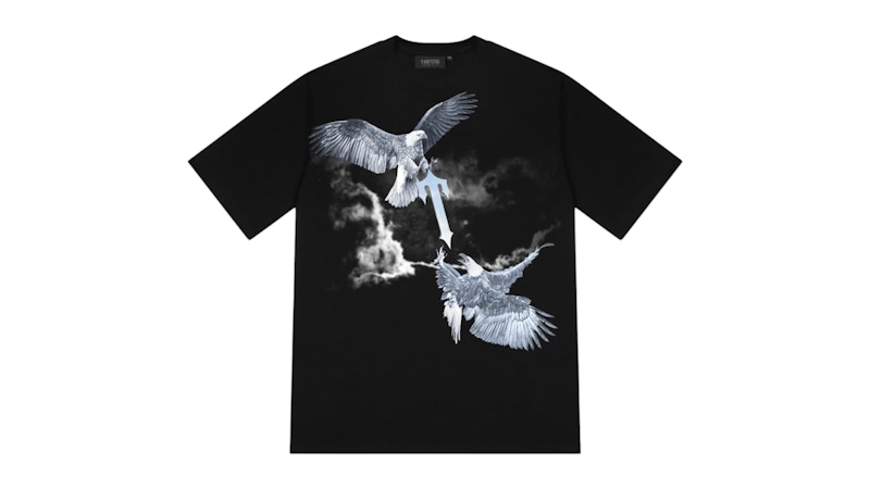 Trapstar Flying Birds Tee Black Men's - FW25 - US