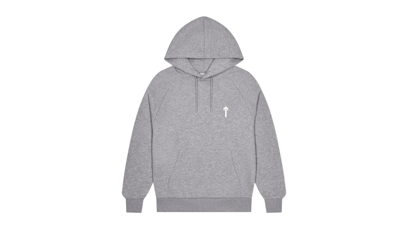 Trapstar Foundation Print Hoodie Grey Men's - FW25 - US