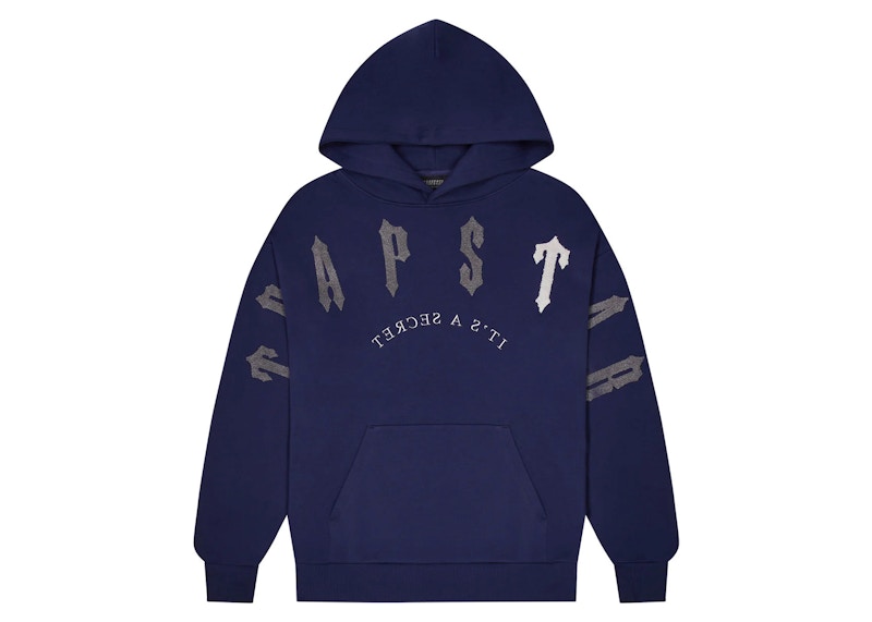 Trapstar Irongate Arch Chenille 2.0 Tracksuit Navy Men's - FW23 - US