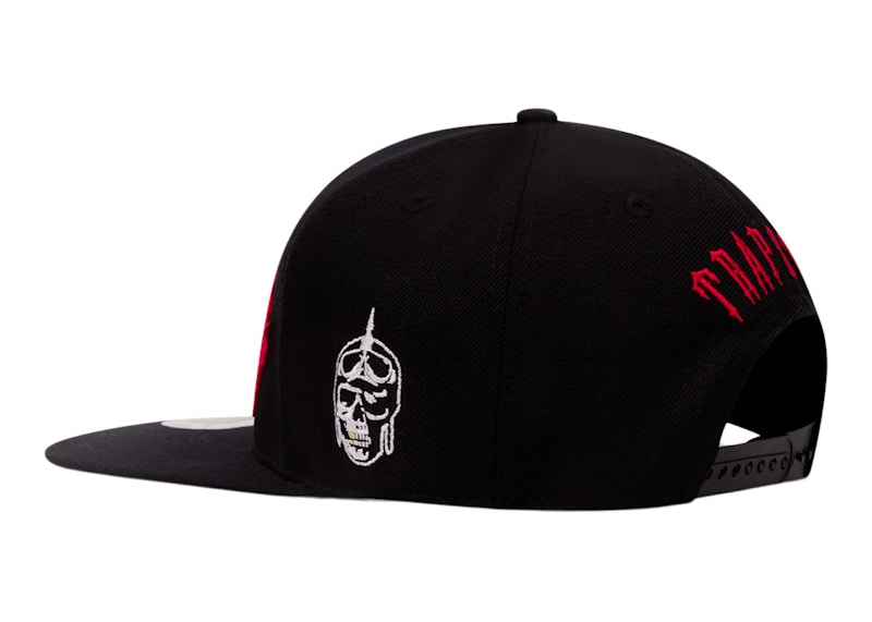 Trapstar Irongate Arch Snapback Cap Black/Red - SS23 - US