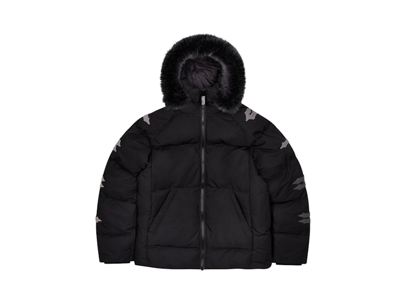 Trapstar Irongate Chenille Sleeve Puffer Jacket Black Men's Trapstar Irongate Chenille Sleeve Puffer Jacket Black Men's