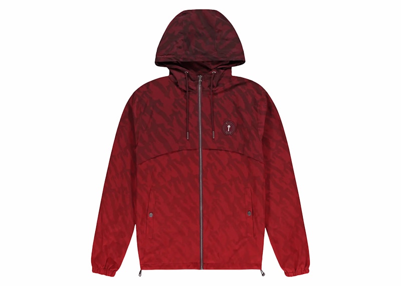 Trapstar Irongate T Windbreaker Red Men's - FW23 - US
