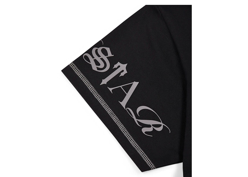 Trapstar Script 2.0 Tee Black Men's - FW23 - US