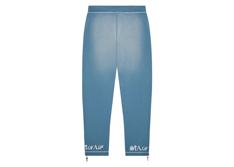 Trapstar Script Jogger Pants Light Denim Blue Men's - FW23 - US