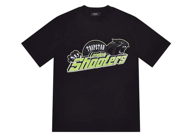 Trapstar Shooters Short Set Black/Slime メンズ - SS24 - JP