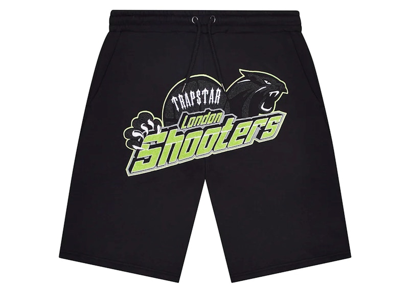 Trapstar Shooters Short Set Black/Slime Men's - SS24 - US