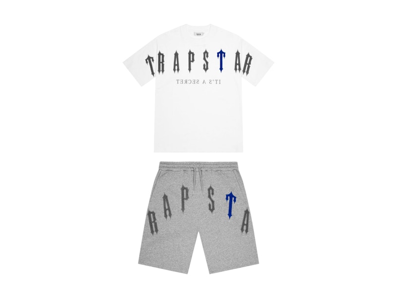 Trapstar Signature Shorts Set Black Men's - US