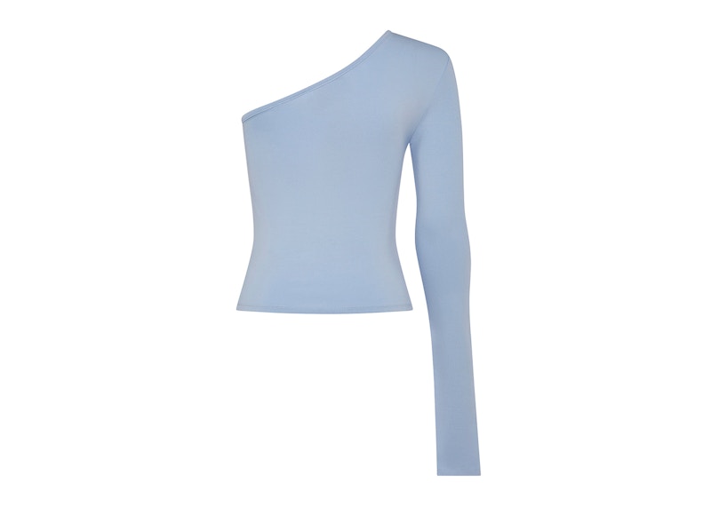 Trapstar Women's Hyperdrive One Shoulder Top Cashmere Blue - SS23 - US