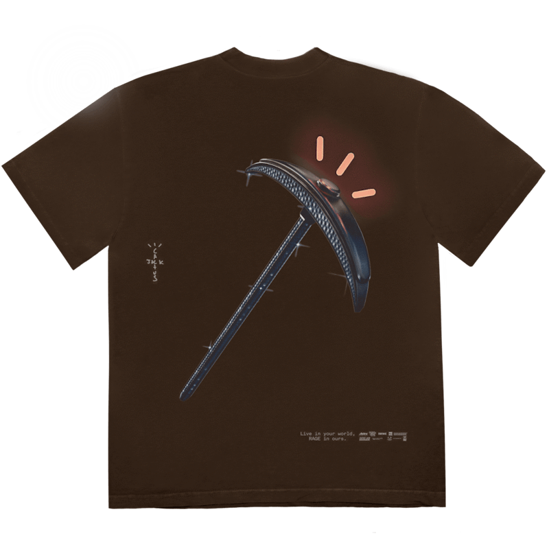 Travis Scott Astro Diamond Jack T-Shirt Brown Men's - SS20 - US