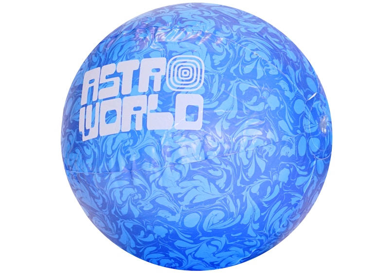 Travis Scott Astroworld Beach Ball Blue Swirl