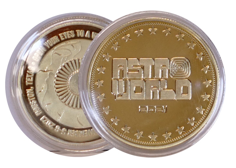 Travis Scott Astroworld Commemorative Coin - GB