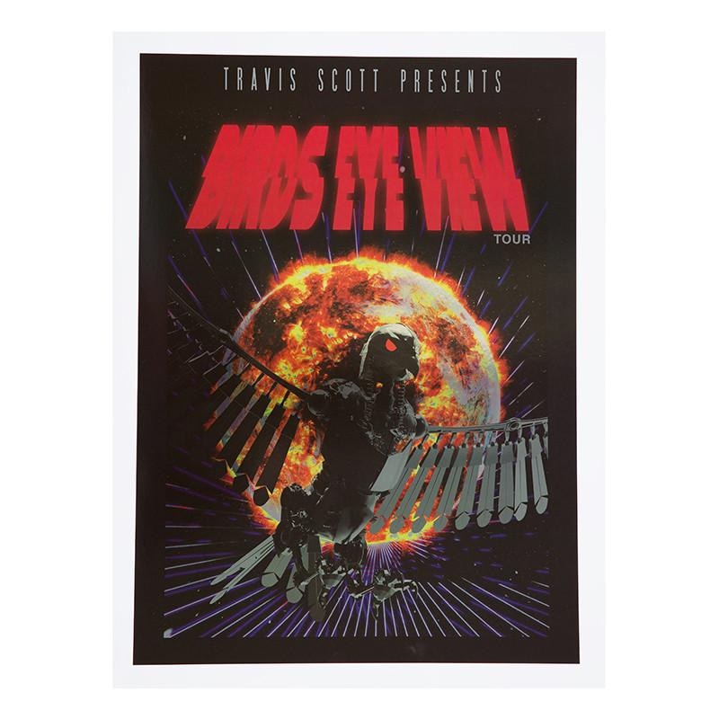 Travis Scott Birds Eye View Poster Multi - US