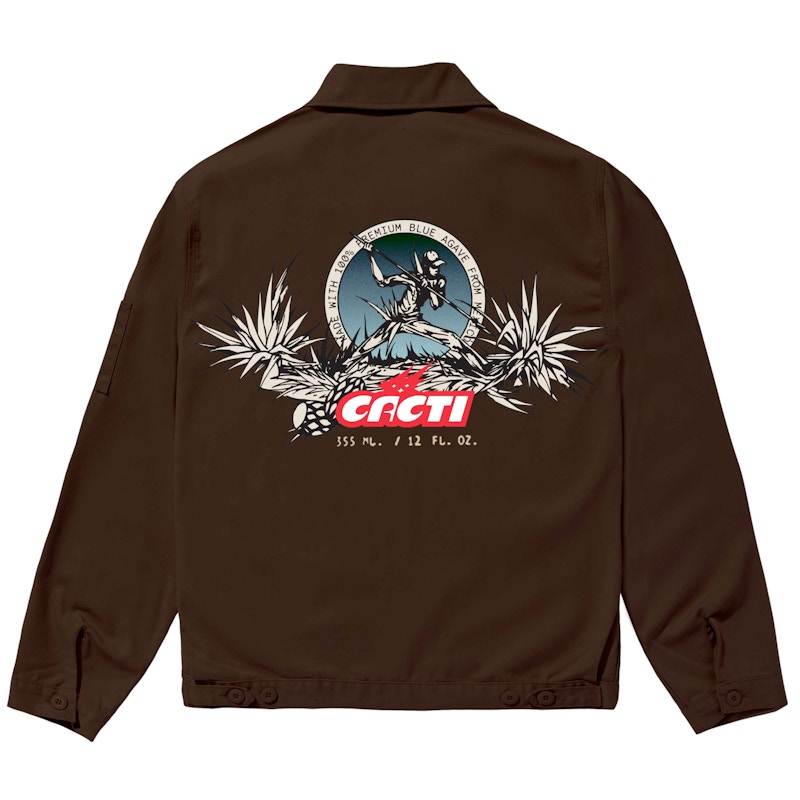Travis Scott Cacti Heritage Work Jacket Brown Men's - SS21 - US