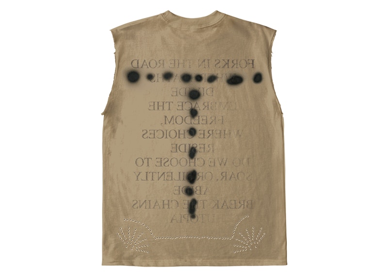 Travis Scott Cactus Jack Sprayed Muscle Tank Multicolor Men's - SS24 - US