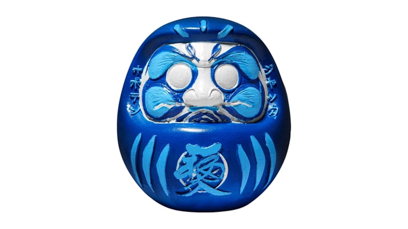 Travis Scott Cactus Jack x Fragment Daruma Doll Blue Men's - FW25 - US