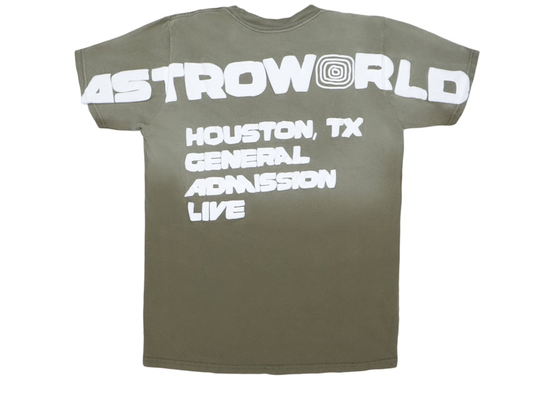 Travis Scott Eye Tee Green Men's - FW19 - US