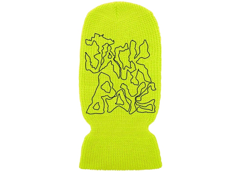 Travis Scott JACKBOYS Cover Neon Mask Green Men's - FW19 - US