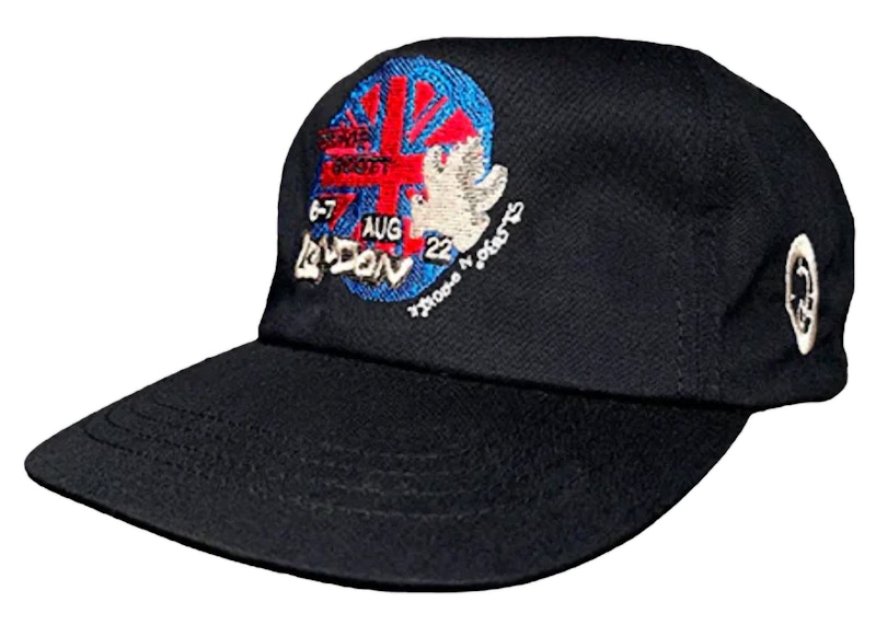 Travis Scott Road to Utopia Las Vegas O2 Live Union Jack Hat Black Men ...