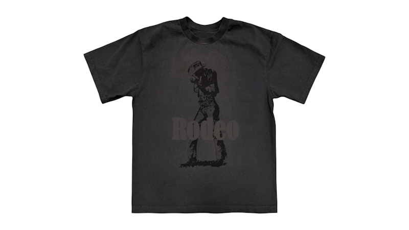 Travis Scott Rodeo 10 Years Cowboy II Tee Black Men's - FW25 - US