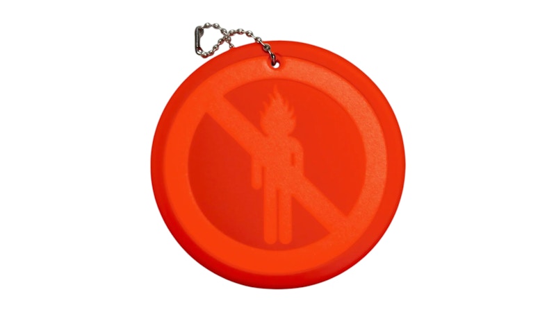 Travis Scott Rodeo 10 Years Floating Keychain Orange Men's - FW25 - US