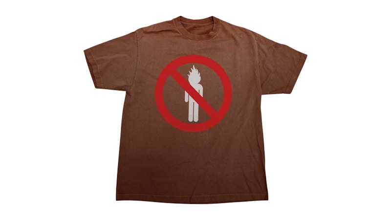 Travis Scott Rodeo 10 Years La Flame Tee Brown Men's - FW25 - US