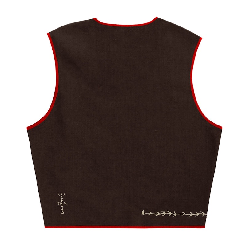 Travis Scott Sleep In Reverse Vest Brown Men's - SS22 - US