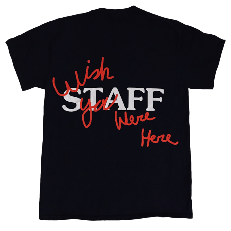 Travis Scott Staff Tee Black - SS19