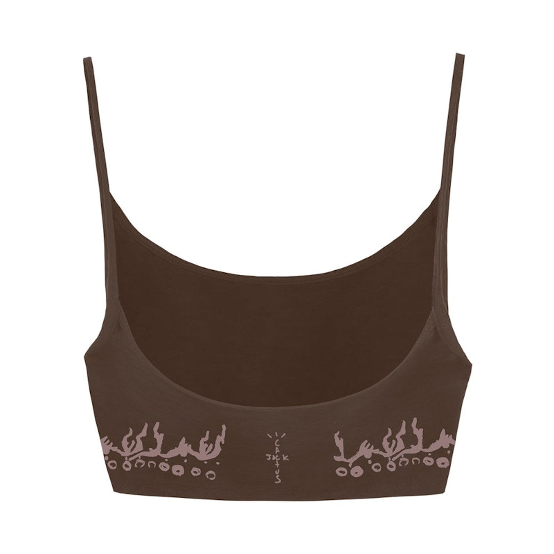 Travis Scott Sunshine Cropped Tank Brown - SS22 - US