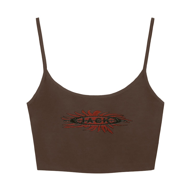 Travis Scott Sunshine Cropped Tank Brown - SS22 - US